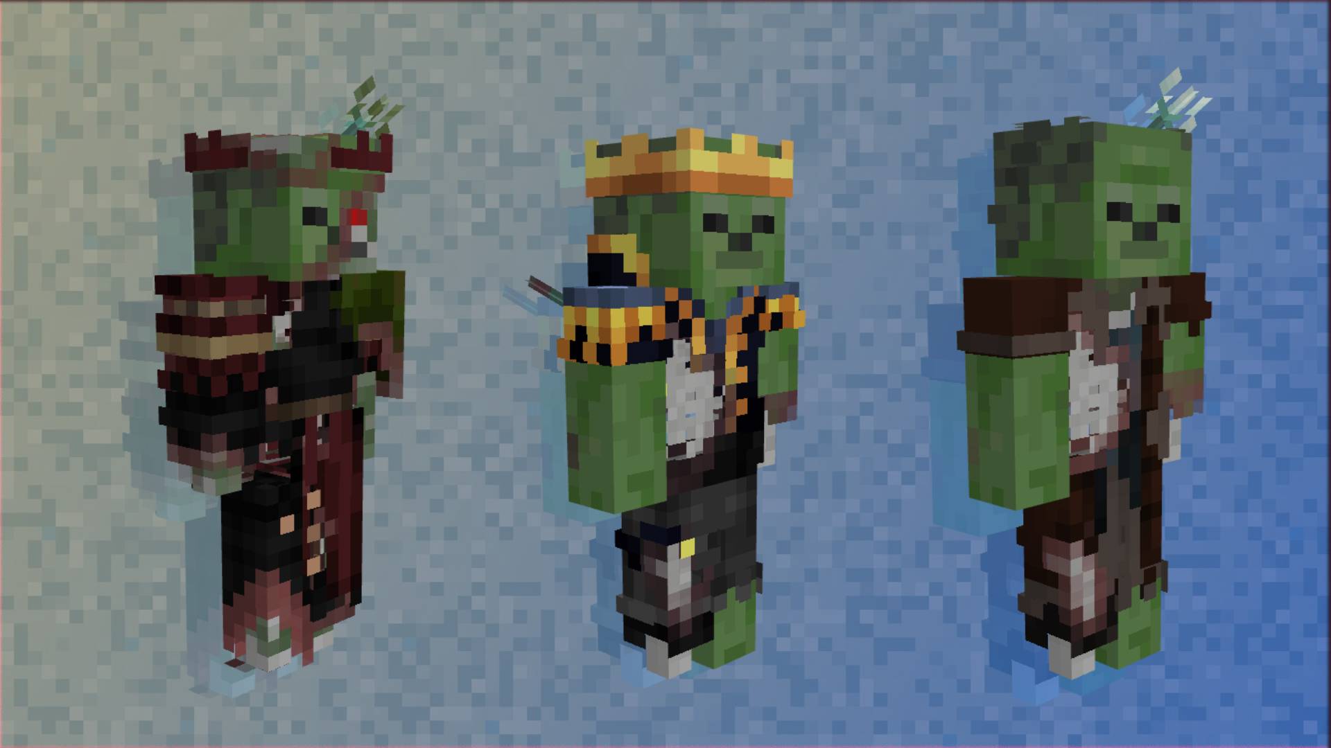 Azu's Enhanced Zombie Variants x Fresh Animations - Gallery - Minecraft ...
