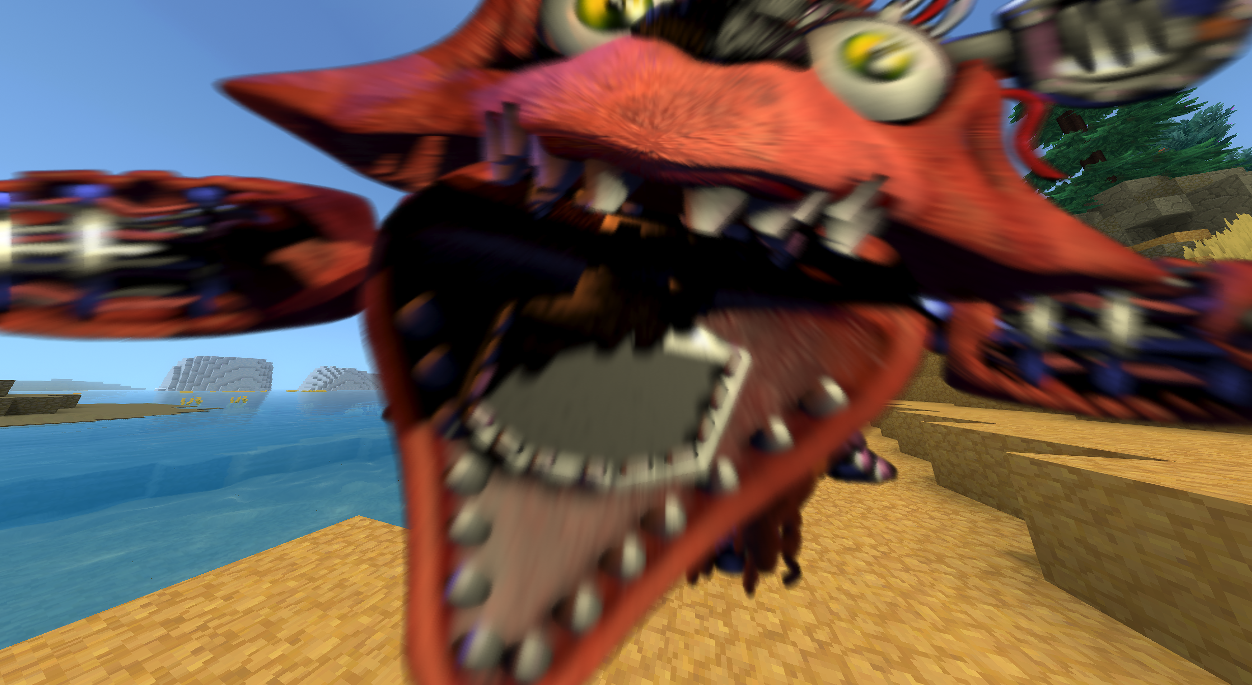 1/10,000 Chance for Withered Foxy Jumpscare Every Second - Gallery ...