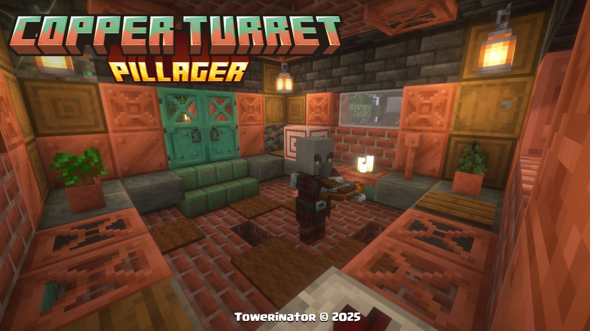 Steampunk Copper Pillager Turret - Minecraft Mods - CurseForge