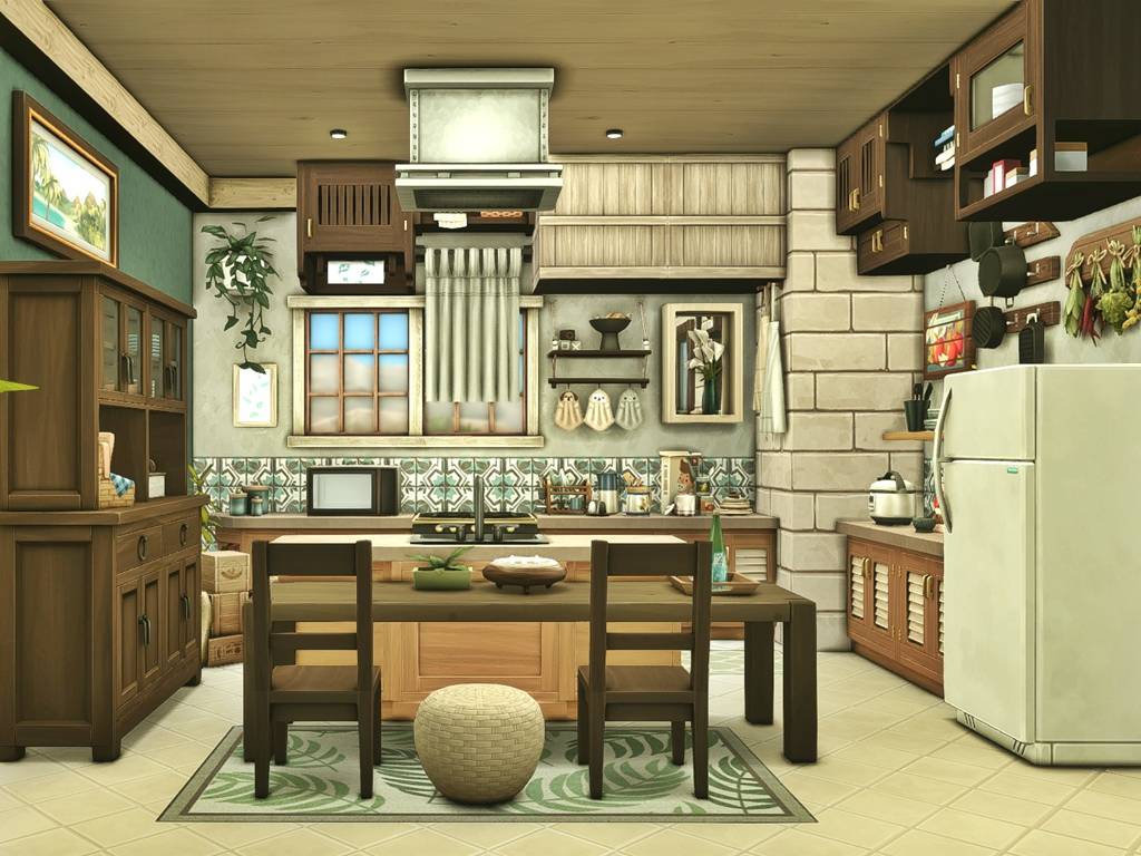 Cozy Rustic 2 - Kitchen - Gallery - The Sims 4 Rooms / Lots - CurseForge