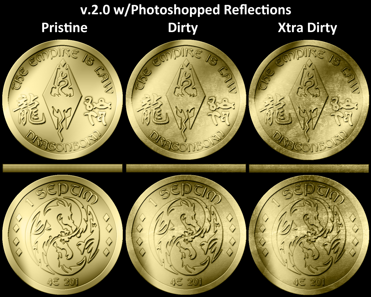 Dragonborn Coin - The Elder Scrolls V: Skyrim Mods - CurseForge