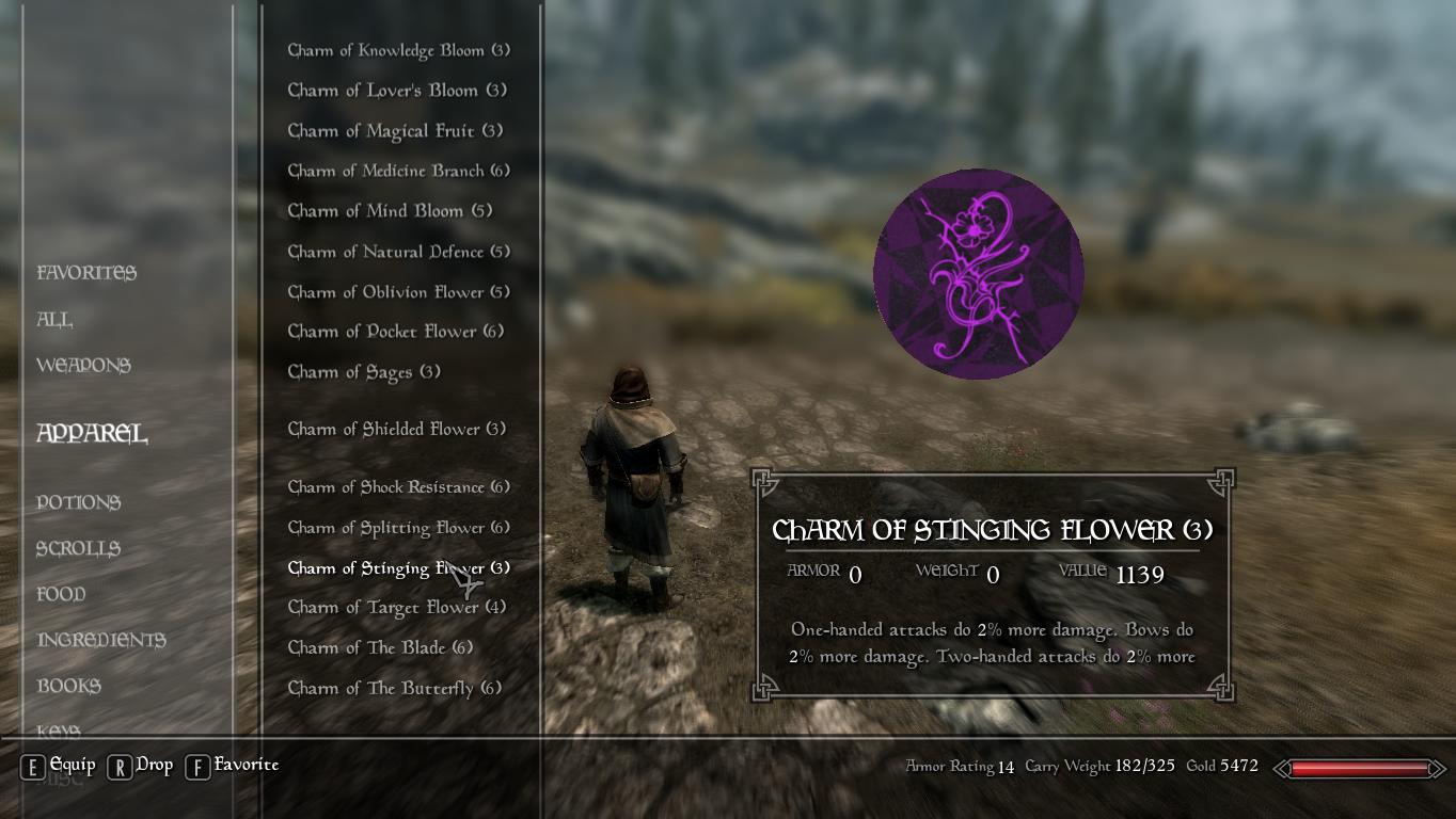 Cao's Charms - The Elder Scrolls V: Skyrim Mods - CurseForge