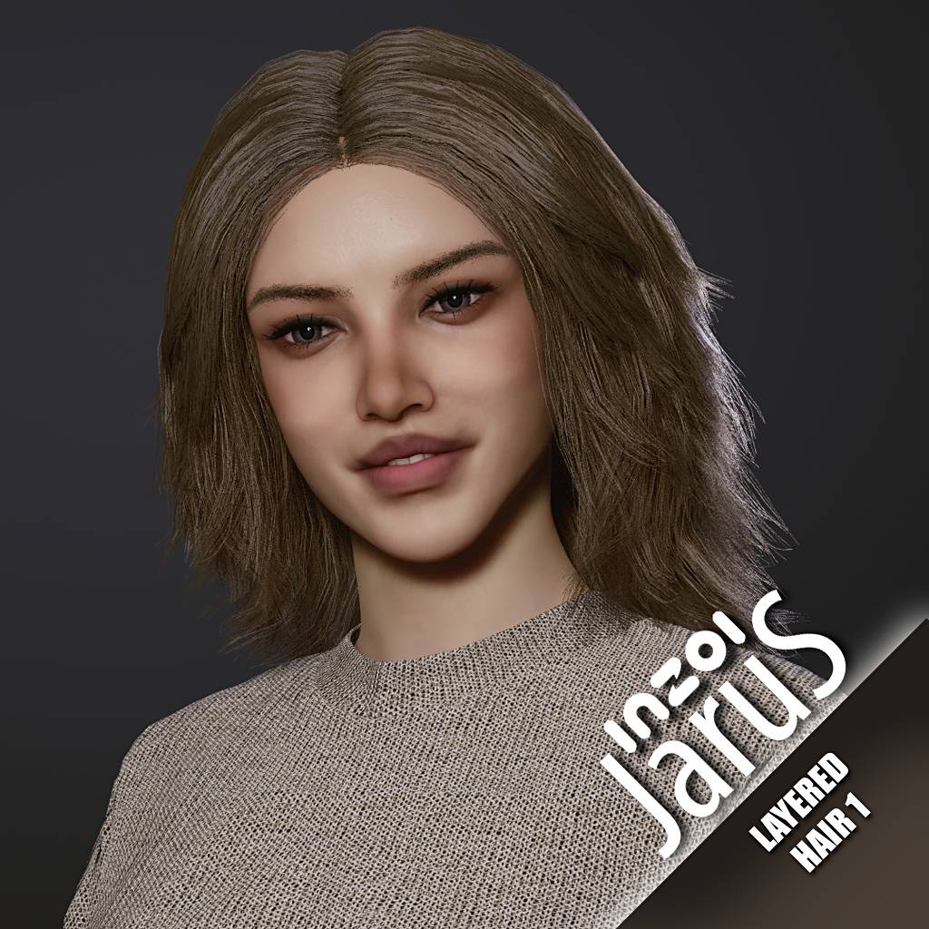 Layered Hair1 - inZOI Create a Zoi - CurseForge