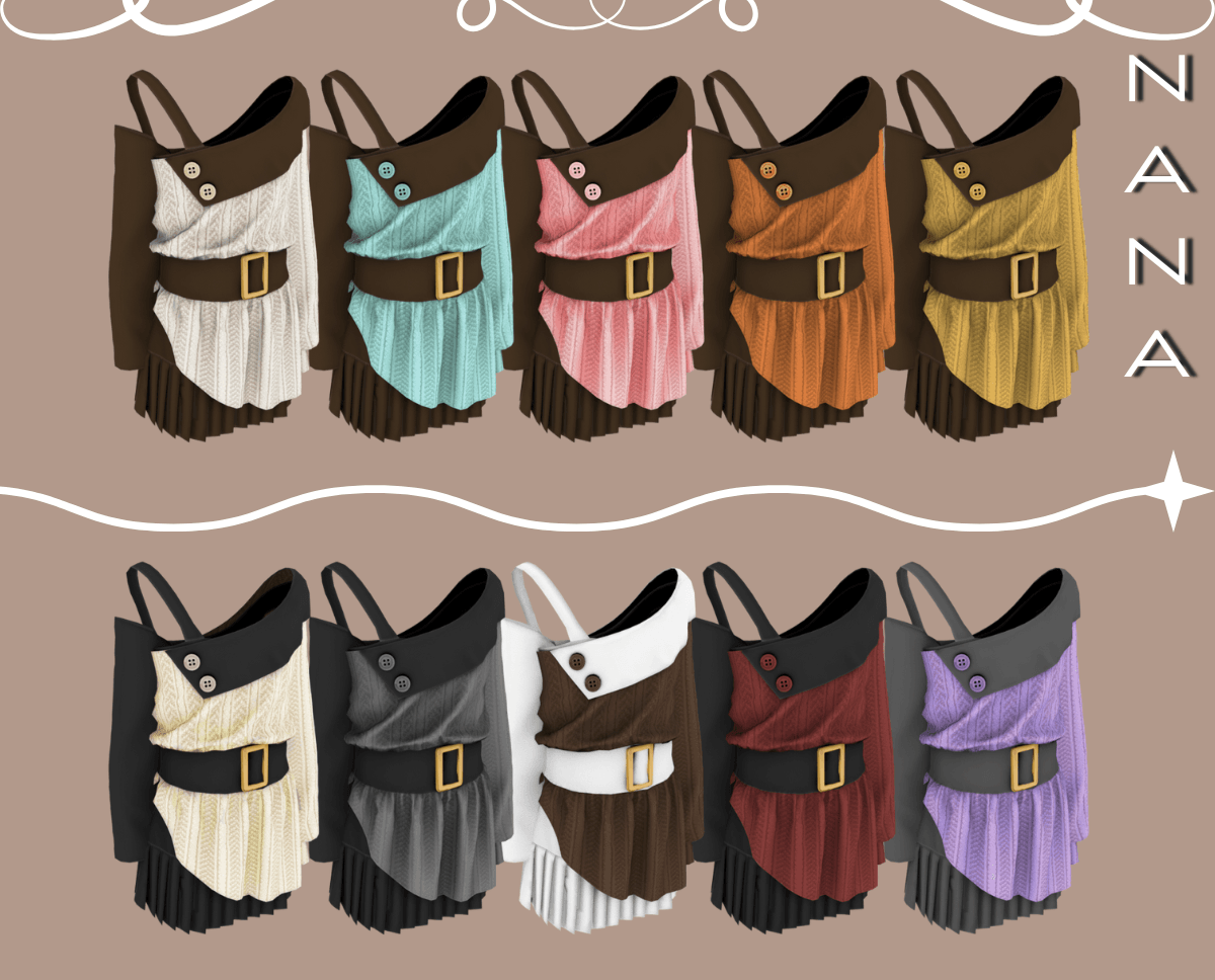 NANA7 - (Callie) Overlay Set - The Sims 4 Create a Sim - CurseForge