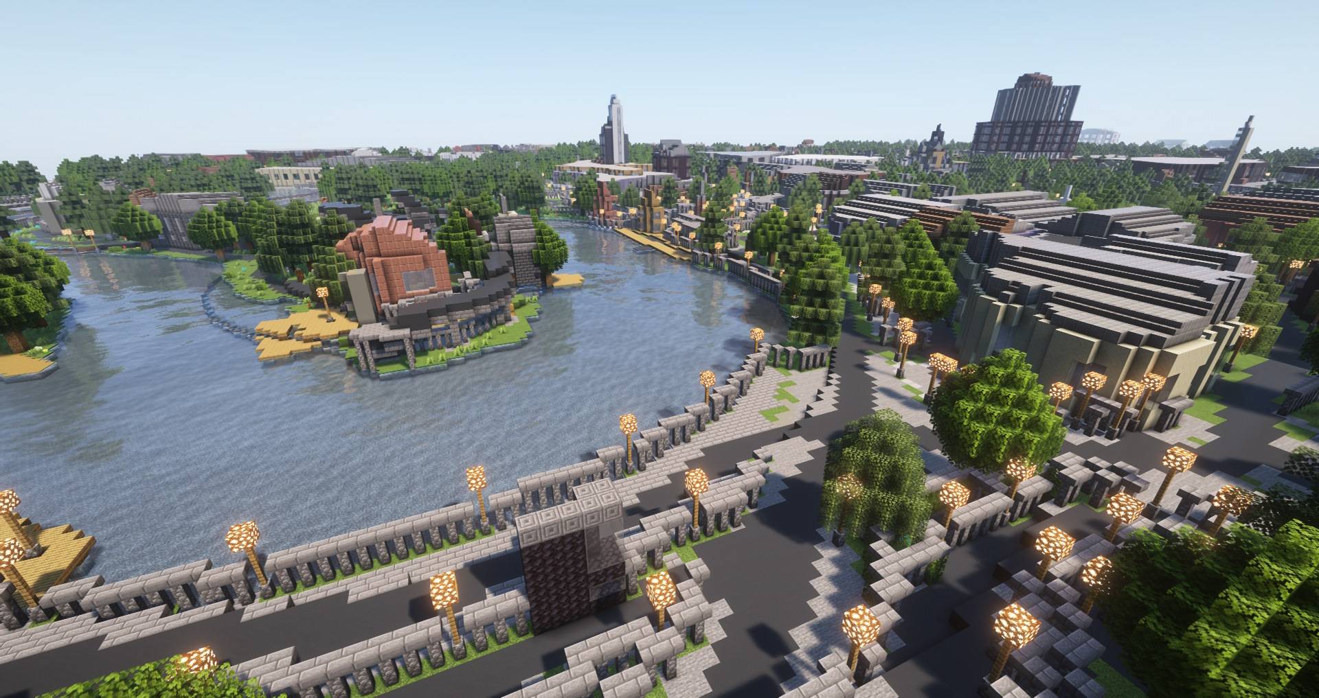 Real Cities at 1:1 Scale (Arnis) - Gallery - Minecraft Worlds - CurseForge