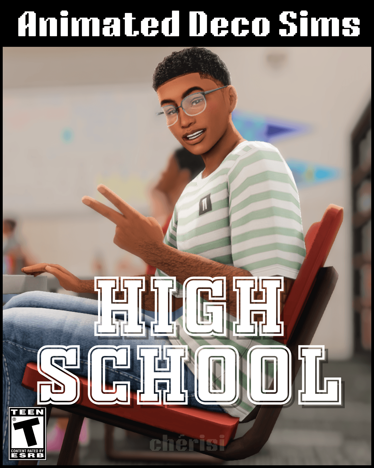 High School Collection: Classroom Edition | Animated Deco Sims ...