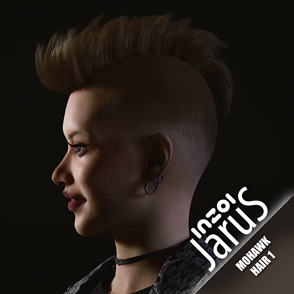 Mohawk Hair1 - inZOI Create a Zoi - CurseForge