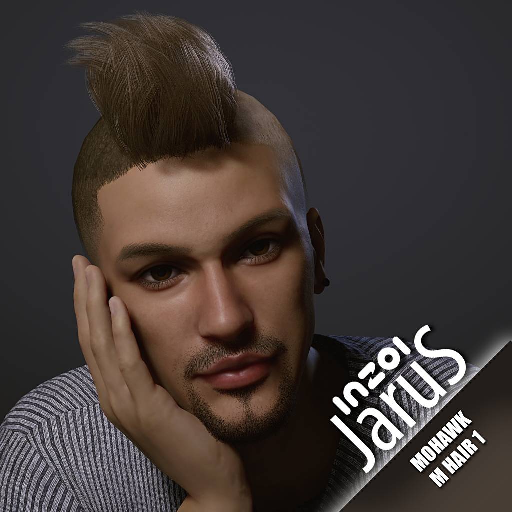 Mohawk M Hair1 - Gallery - inZOI Create a Zoi - CurseForge