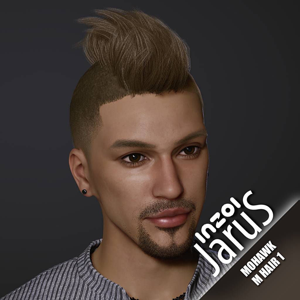 Mohawk M Hair1 - Gallery - inZOI Create a Zoi - CurseForge