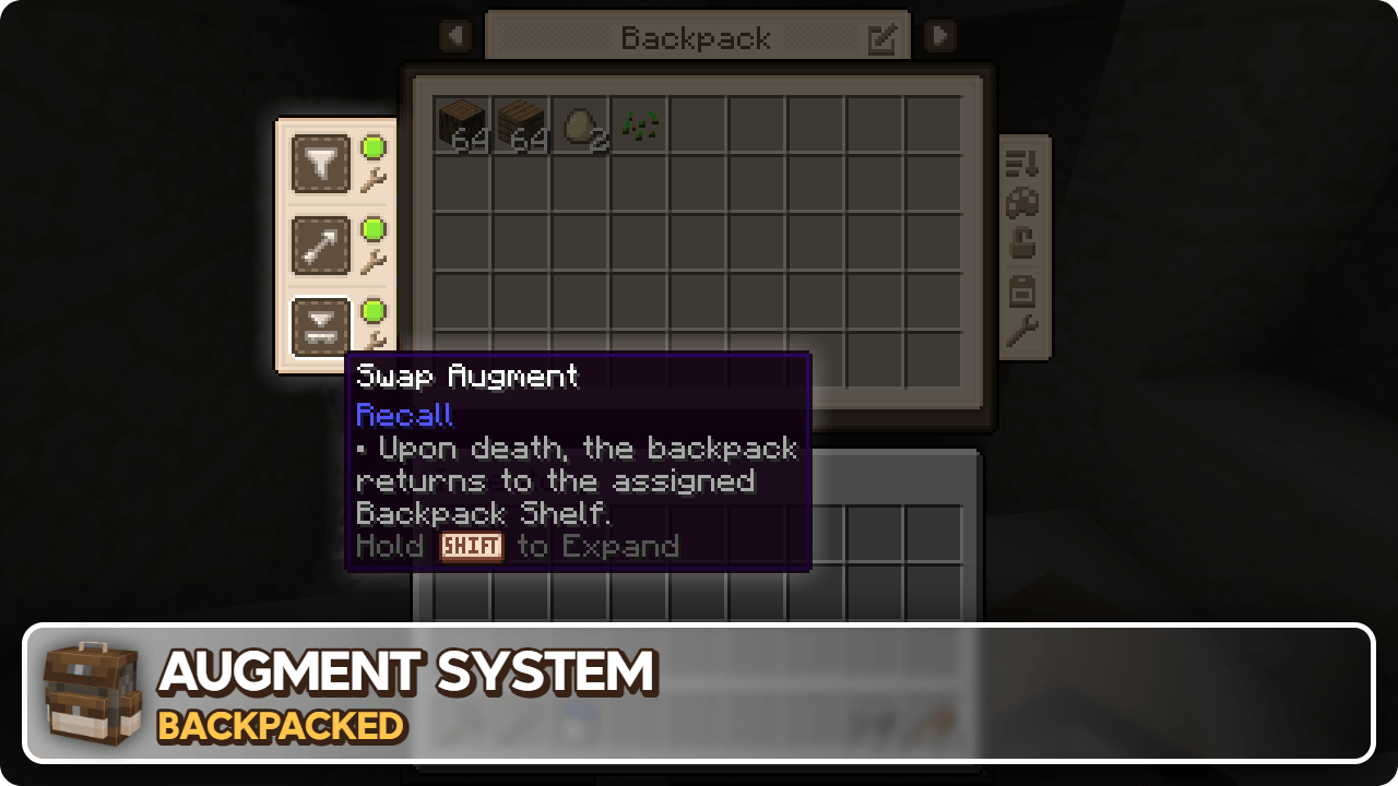 Backpacked - Minecraft Mods - CurseForge