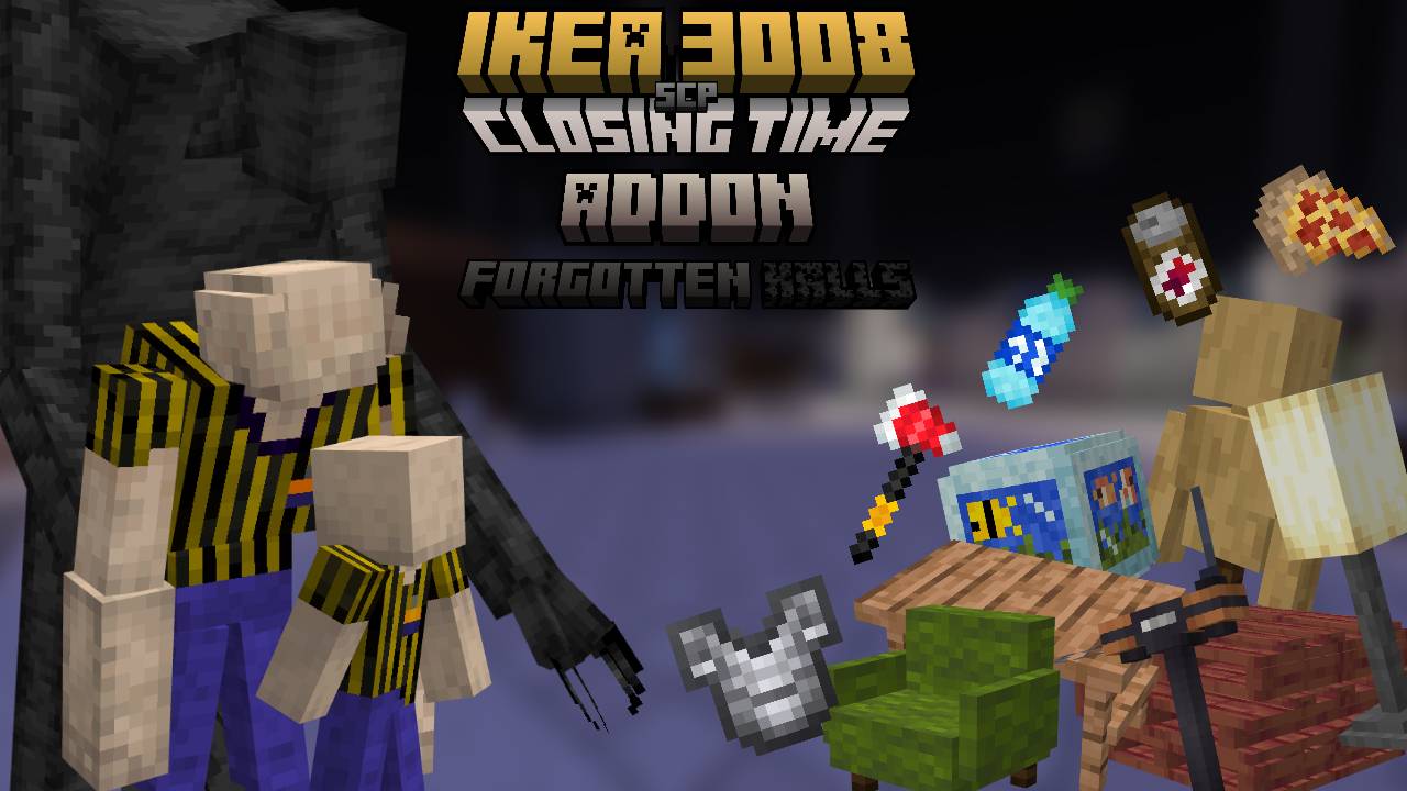 SCP IKEA 3008 (FORGOTTEN HALLS UPDATE FIXED +) - Minecraft Bedrock ...