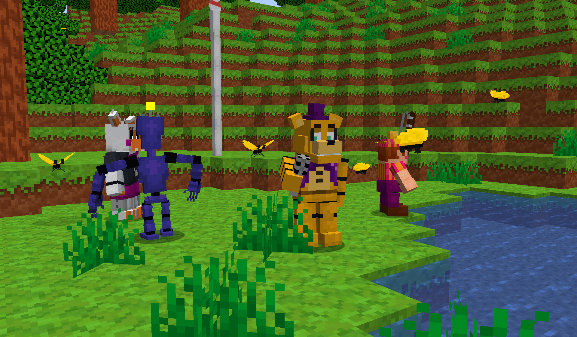 FNAF World: Shattered Timelines - Minecraft Mods - CurseForge