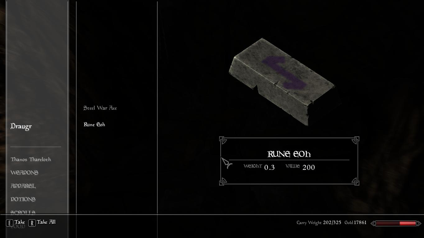 Cao's Rune Swords - The Elder Scrolls V: Skyrim Mods - CurseForge