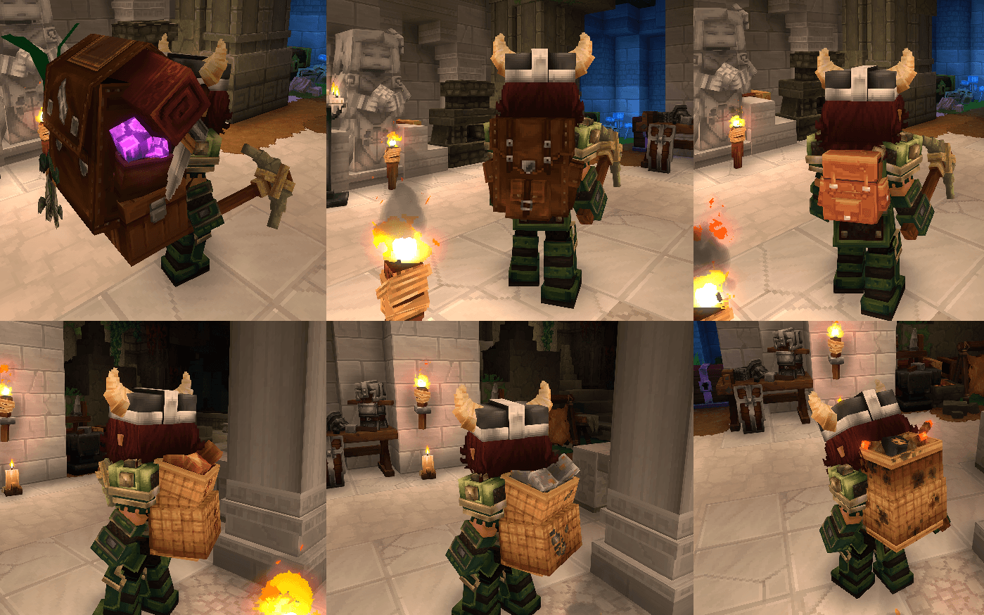 Wearable Backpacks (+ Quivers) — Скачать мод для Hytale — TheHytale.ru