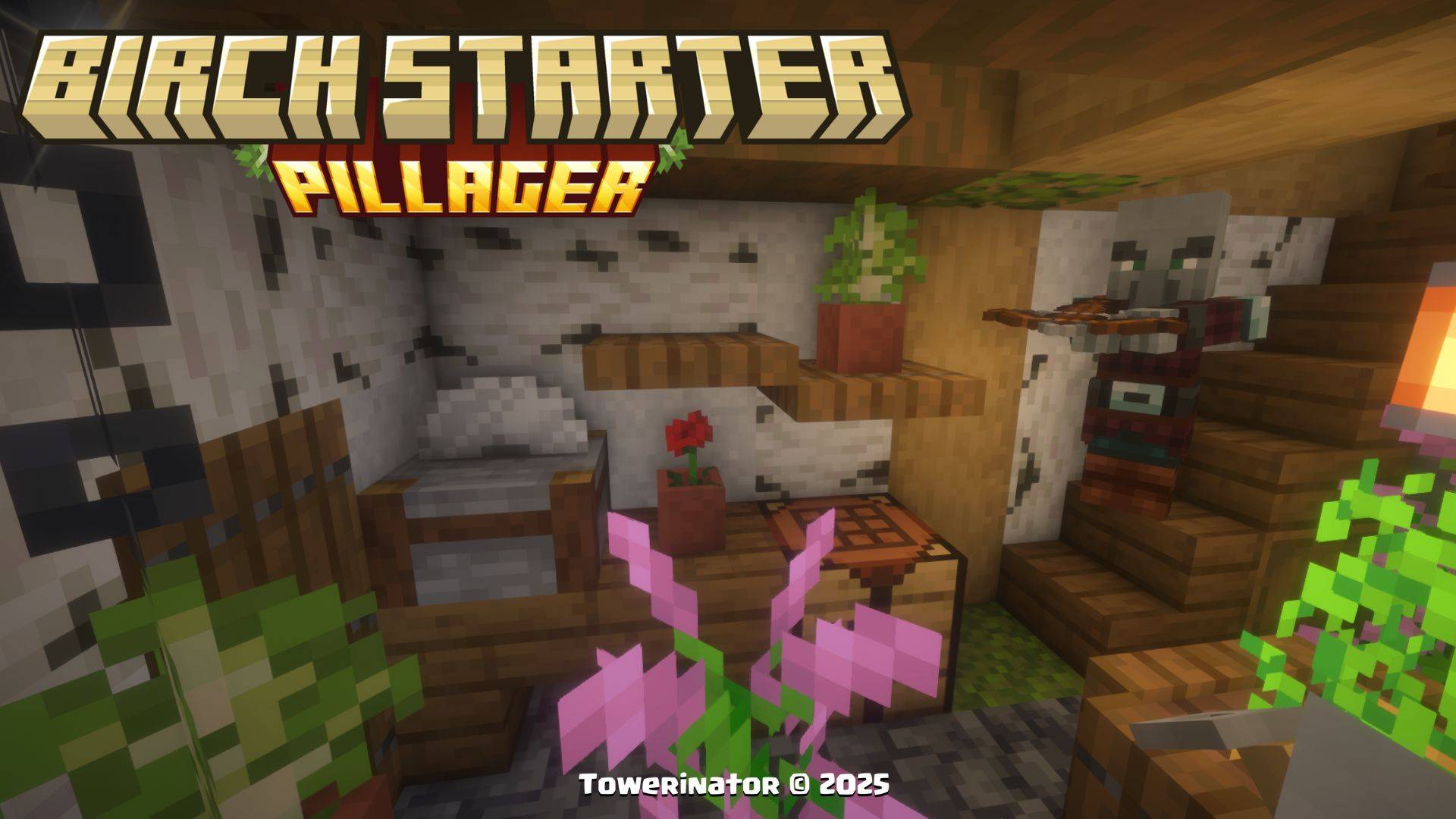 Birch Starter Pillager Tower - Minecraft Mods - CurseForge