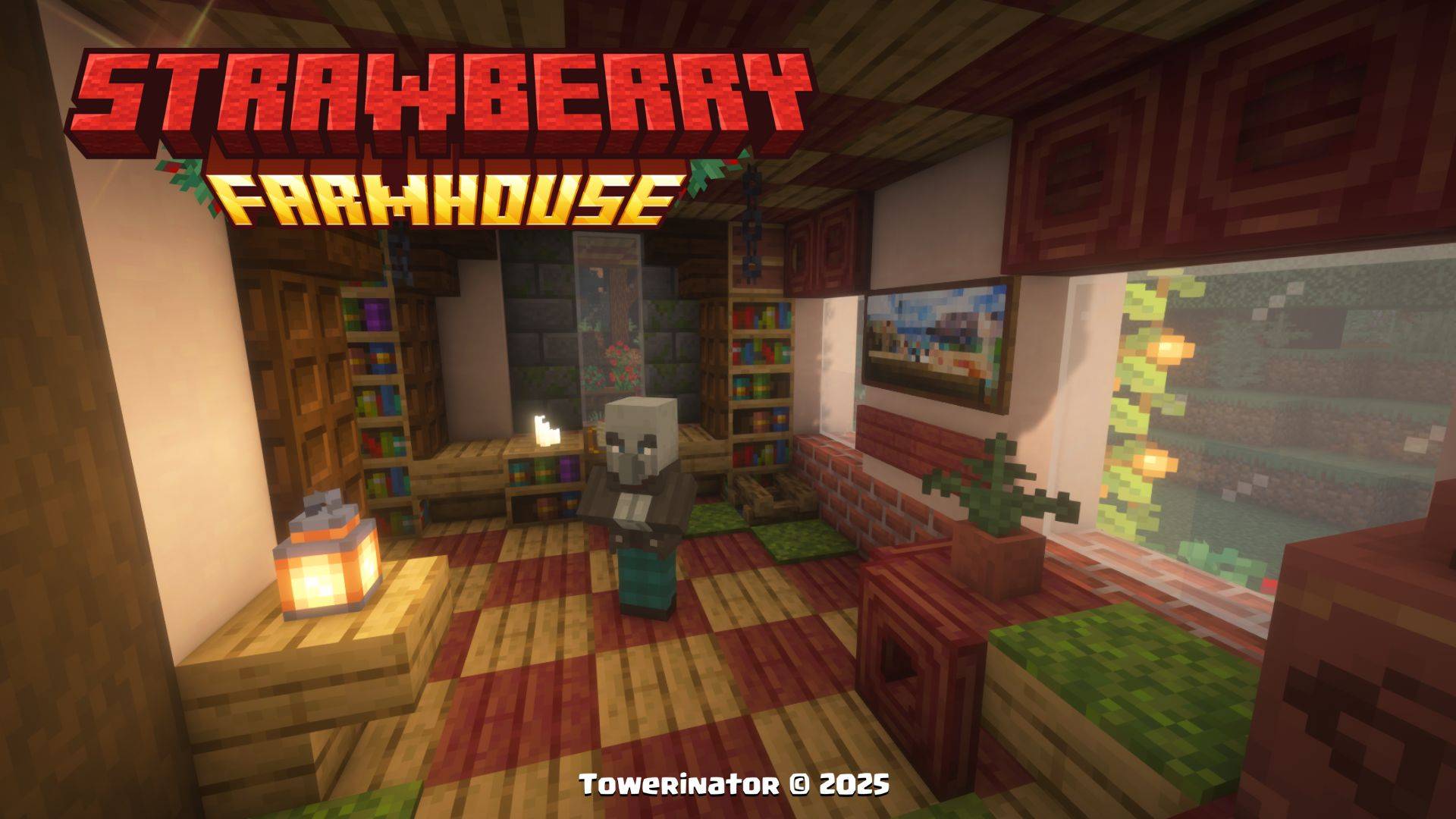 Strawberry Pillager Farmhouse - Minecraft Mods - CurseForge