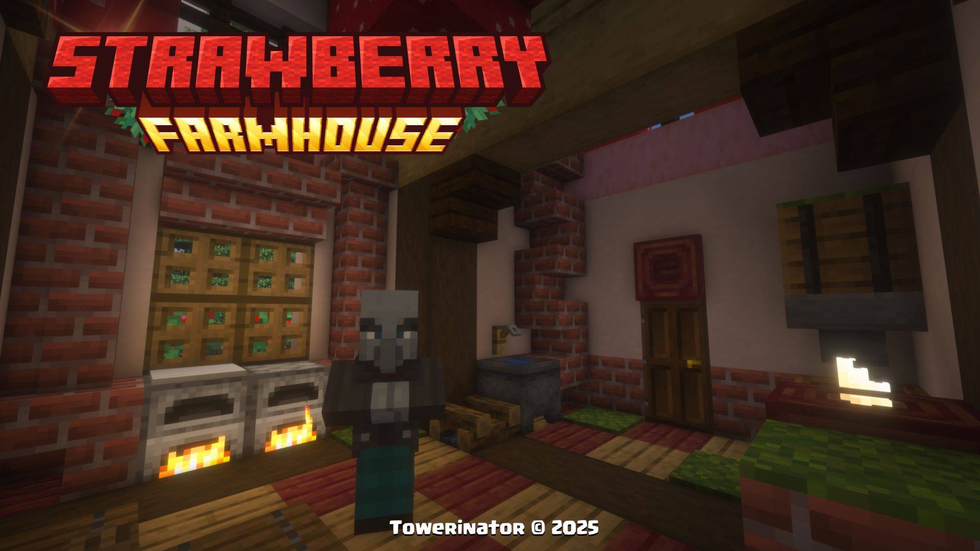 Strawberry Pillager Farmhouse - Minecraft Mods - CurseForge