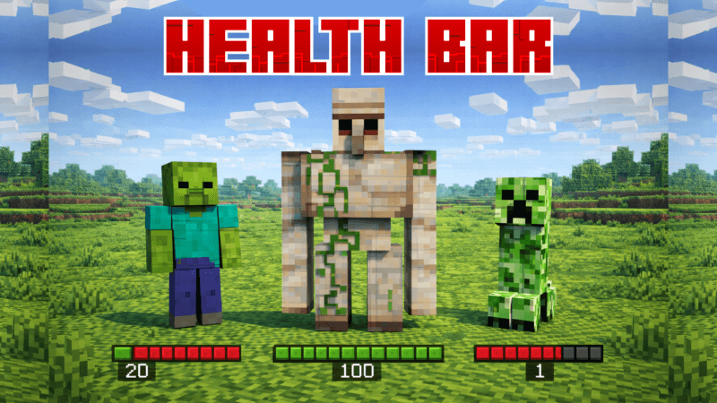 Health Bar (API) - Minecraft Bedrock Addons - CurseForge