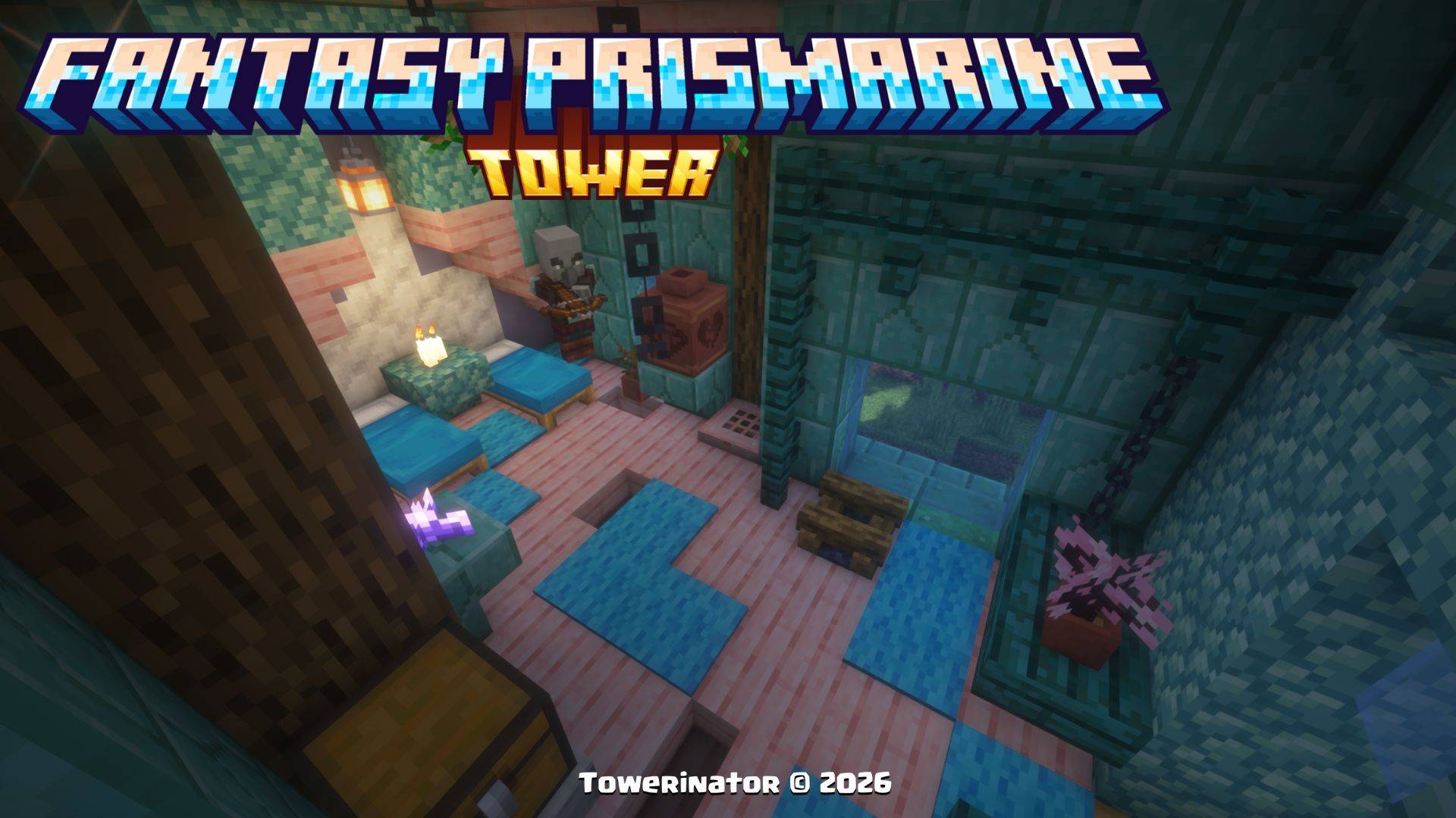 Fantasy Prismarine Tower - Minecraft Mods - CurseForge