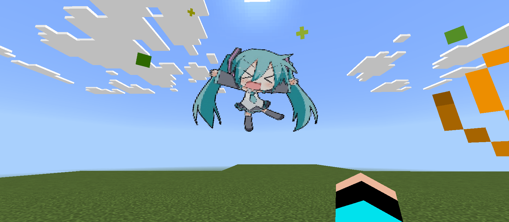 Miku of Undying - Hatsune Miku Totem - Minecraft Bedrock Texture Packs ...