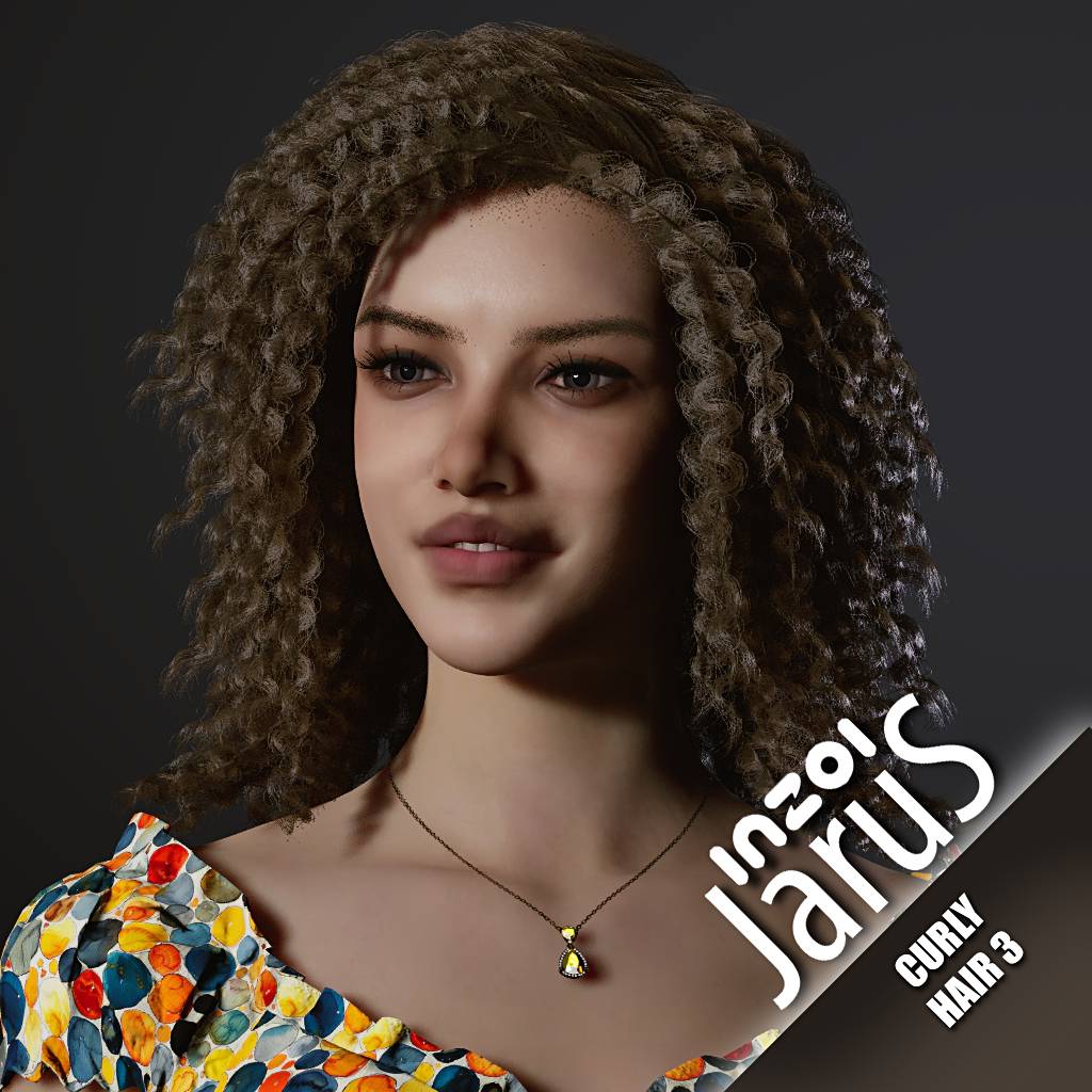 Curly Hair3 - inZOI Create a Zoi - CurseForge