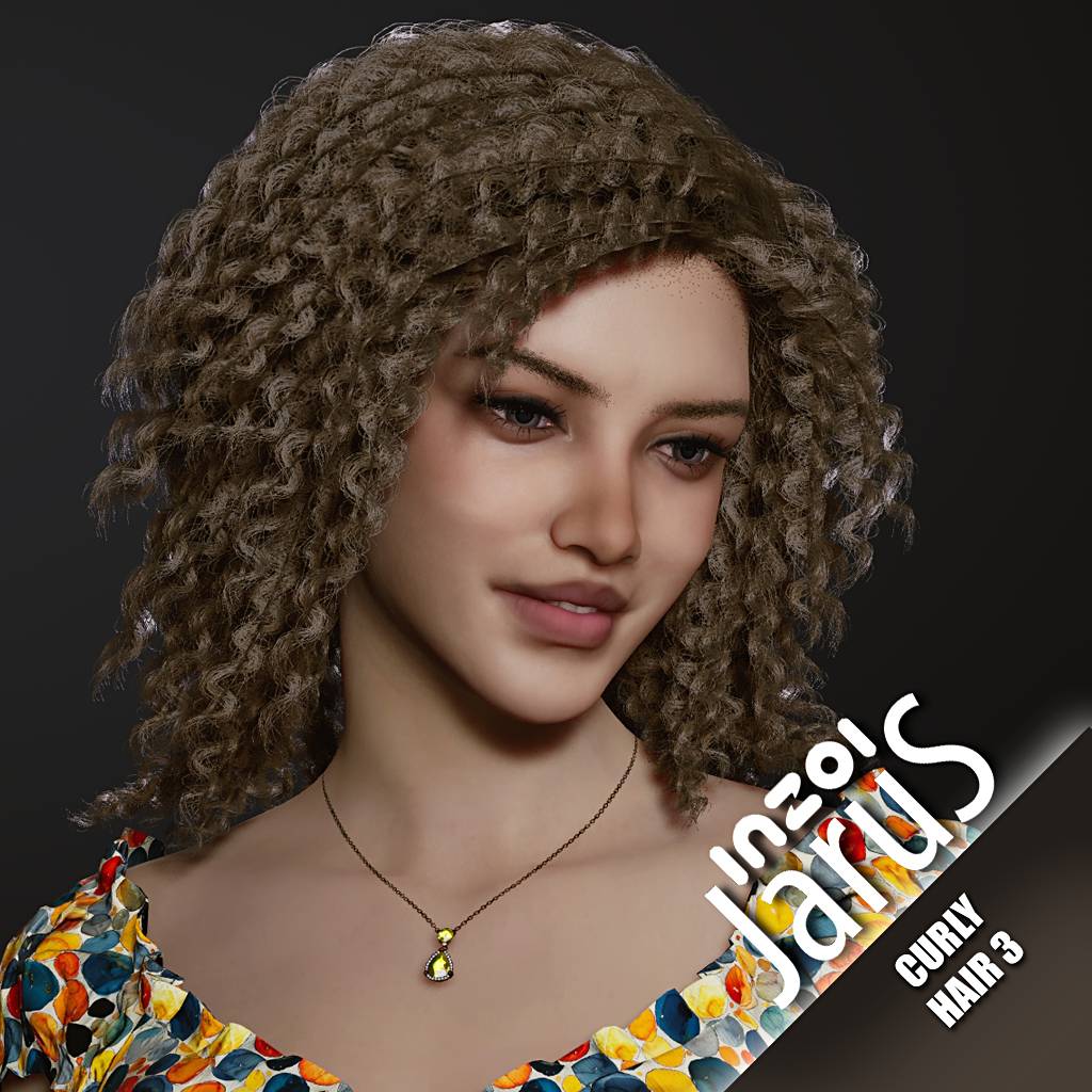 Curly Hair3 - inZOI Create a Zoi - CurseForge
