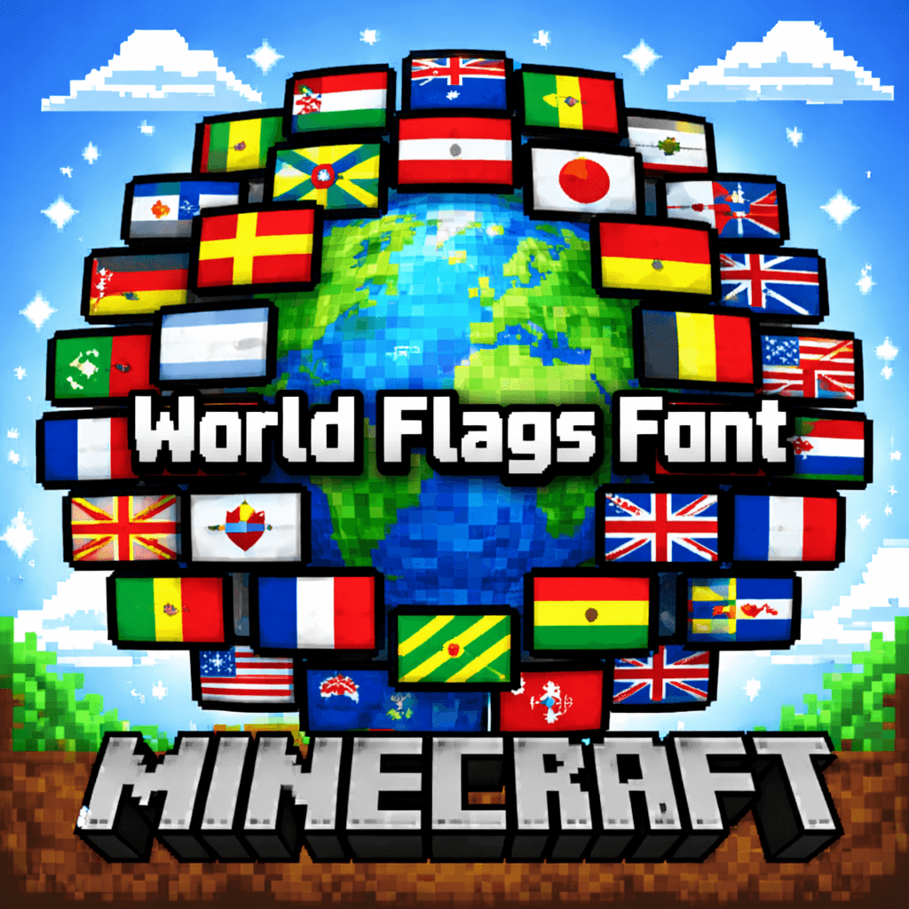 World Flags Font - Gallery - Minecraft Bedrock Texture Packs - CurseForge