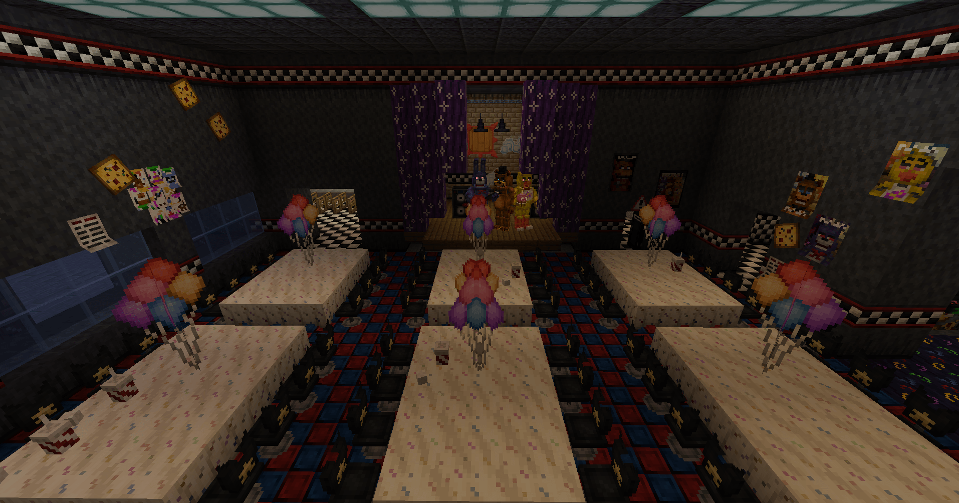 Freddy Fazbear Pizza Map - Minecraft Worlds - CurseForge