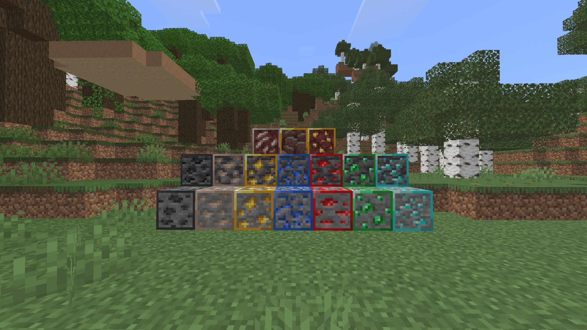 X-ray by aizhu - Minecraft Bedrock Texture Packs - CurseForge