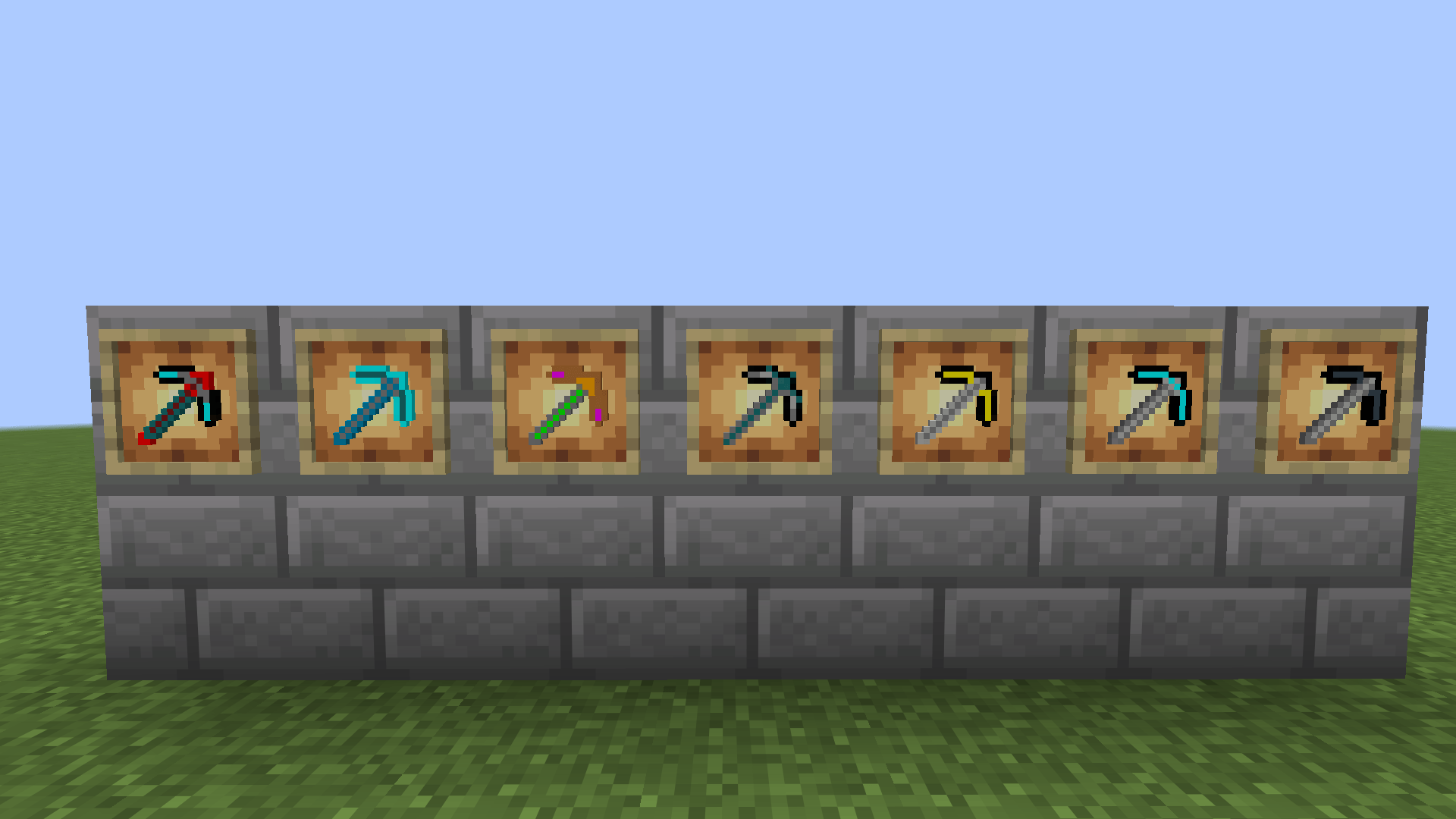 Colorful Pickaxe - Minecraft Resource Packs - CurseForge