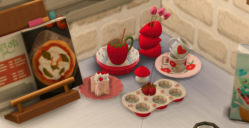 Strawberry Patch Set - The Sims 4 Build / Buy - CurseForge
