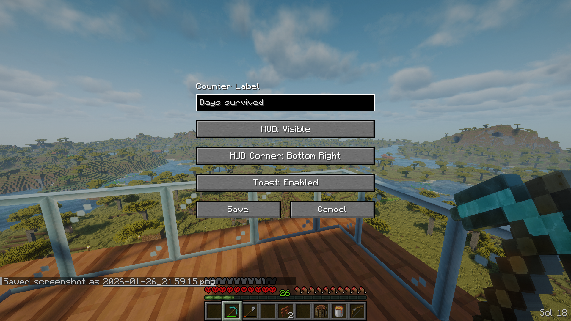 Beautiful Day Counter - Gallery - Minecraft Mods - CurseForge