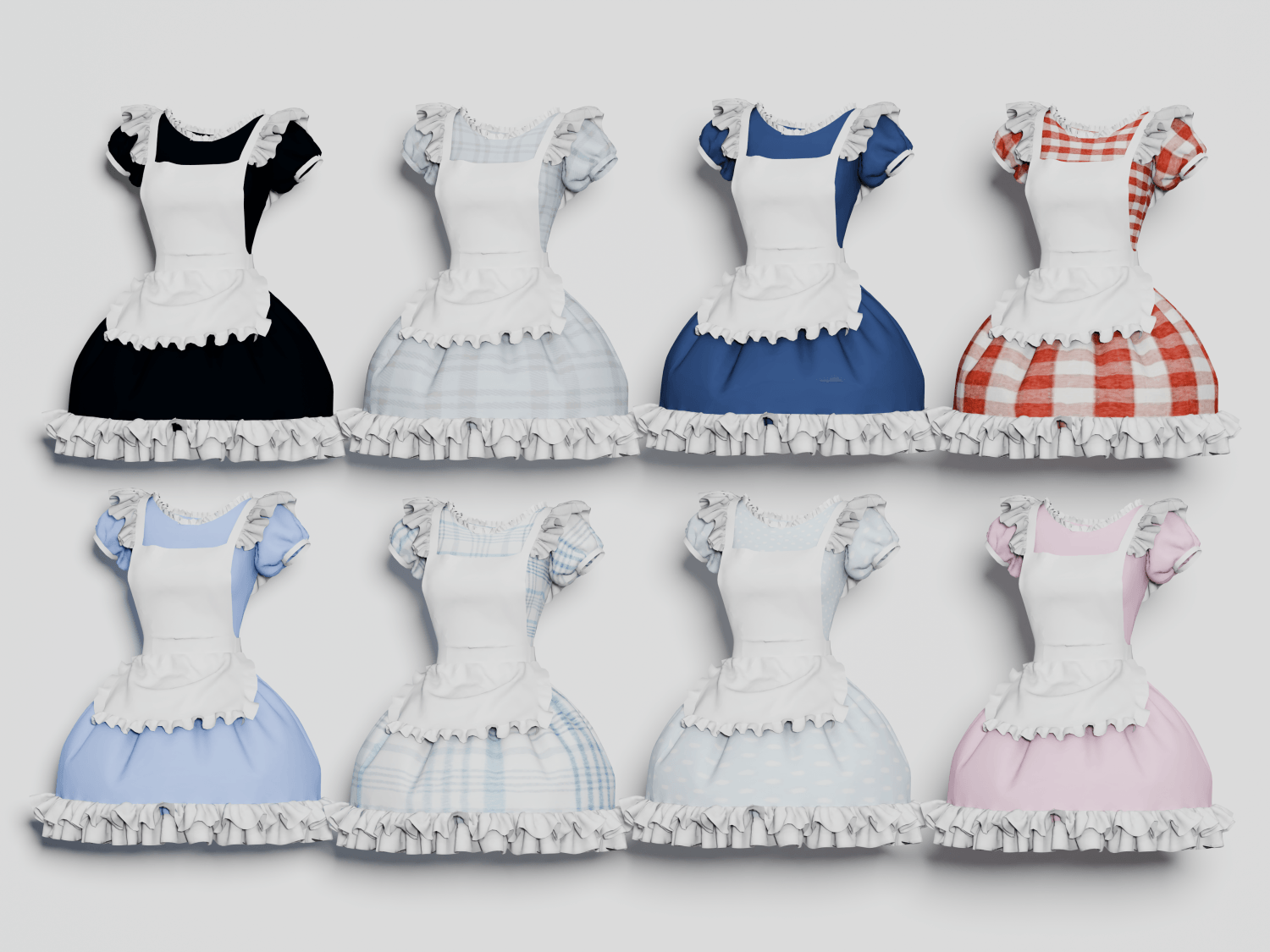 Soulmate_Cute maid_v1 - The Sims 4 Create a Sim - CurseForge