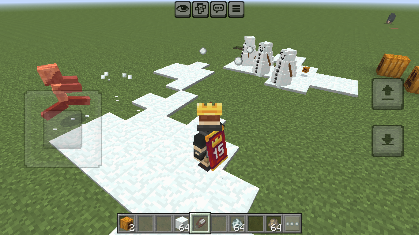 Dangoheart's Pumpkin Snow Golem Replacer - Gallery - Minecraft Bedrock ...