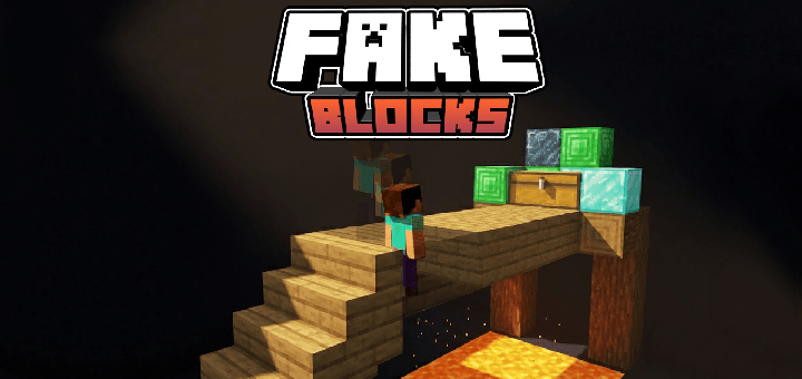 Fake Blocks - Gallery - Minecraft Bedrock Addons - CurseForge