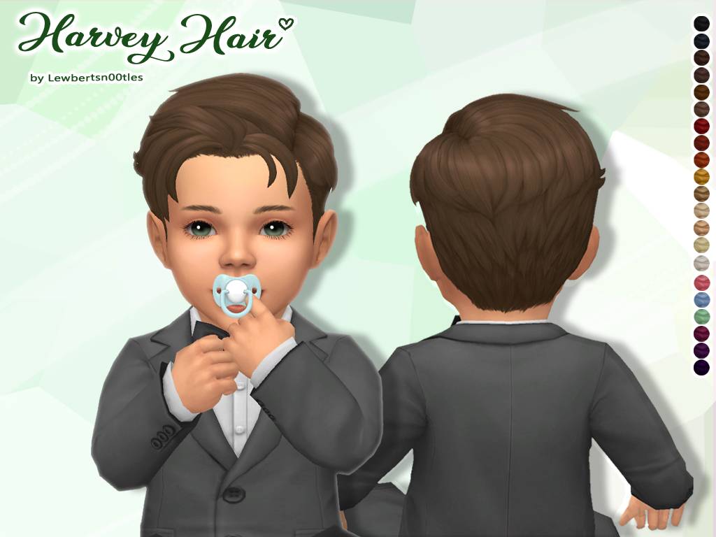 Harvey Hair [Infant] - The Sims 4 Create a Sim - CurseForge