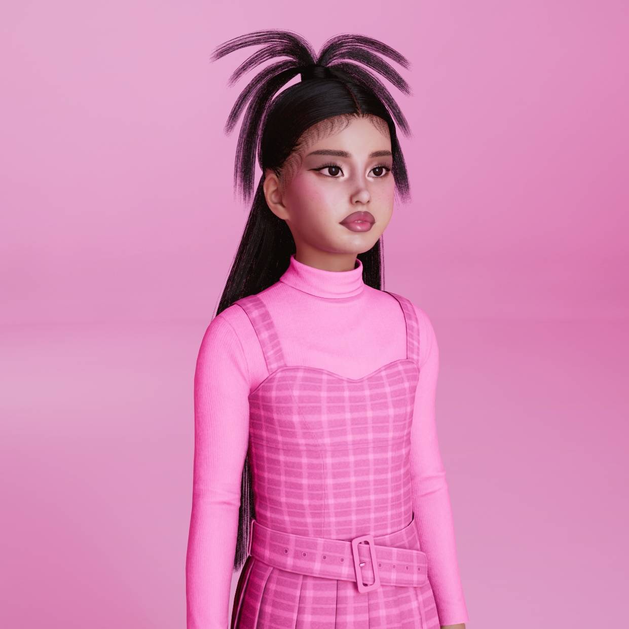 Y2K Bratz Hair | Female&Child - inZOI Create a Zoi - CurseForge