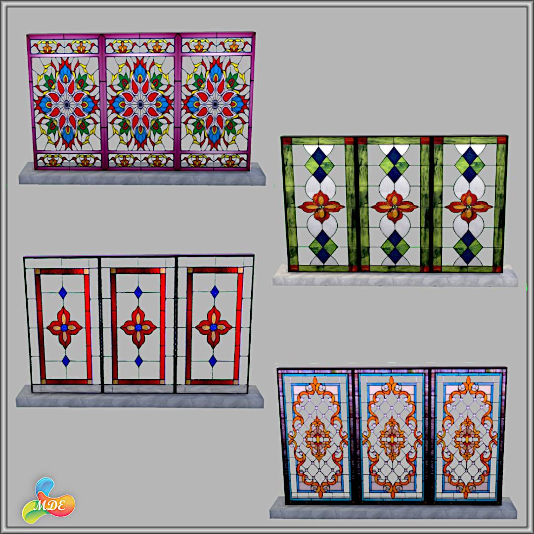 Patterned Glass Walls - Gallery - The Sims 4 Build / Buy - CurseForge