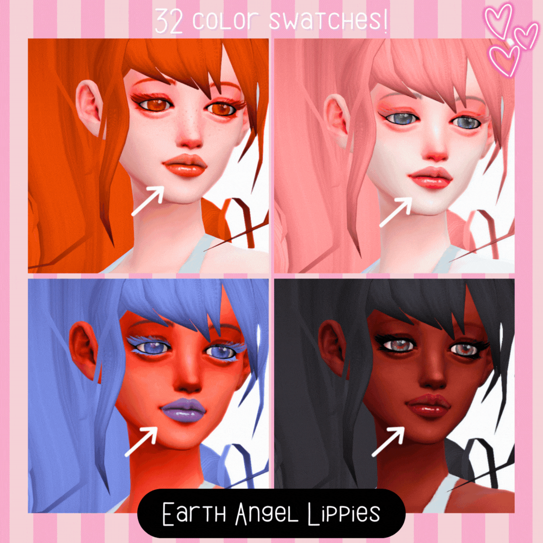 [JBTN] Earth Angel Lippies - The Sims 4 Create a Sim - CurseForge