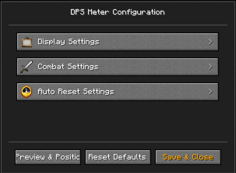 DPS Meter - Minecraft Mods - CurseForge