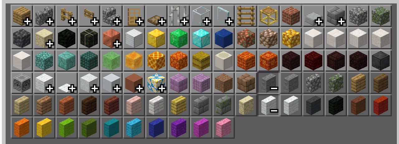 Vertical Slabs and more - Minecraft Bedrock Addons - CurseForge