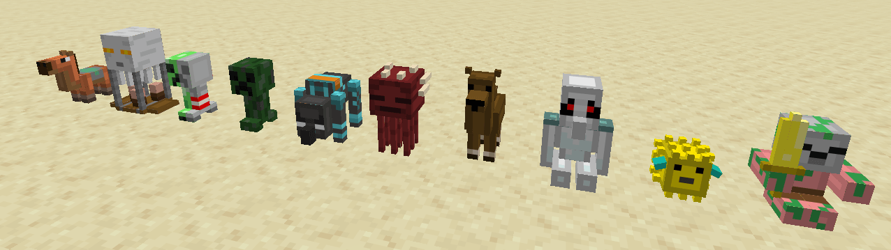 Mini Mob Trophy - Gallery - Minecraft Mods - CurseForge