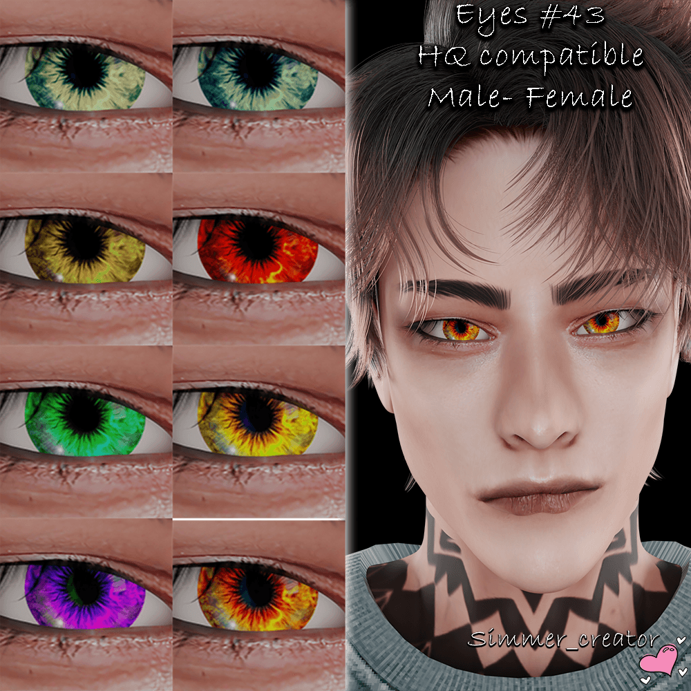 Eyes #43 - The Sims 4 Create a Sim - CurseForge