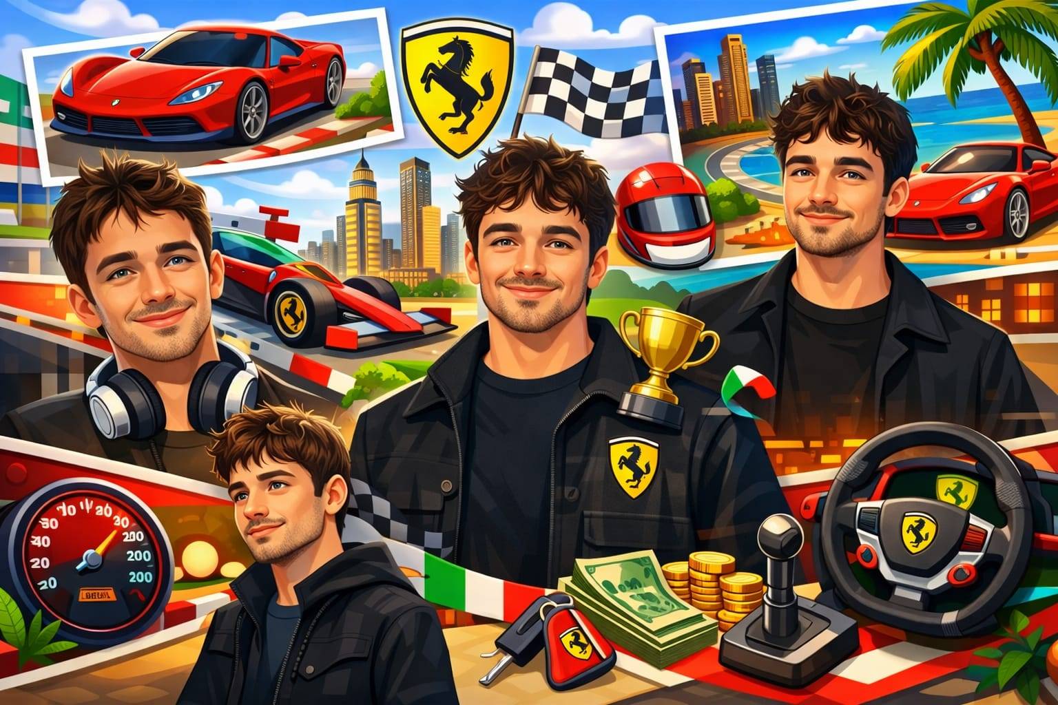 Charles Leclerc Loading Screen - Gallery - The Sims 4 Mods - CurseForge