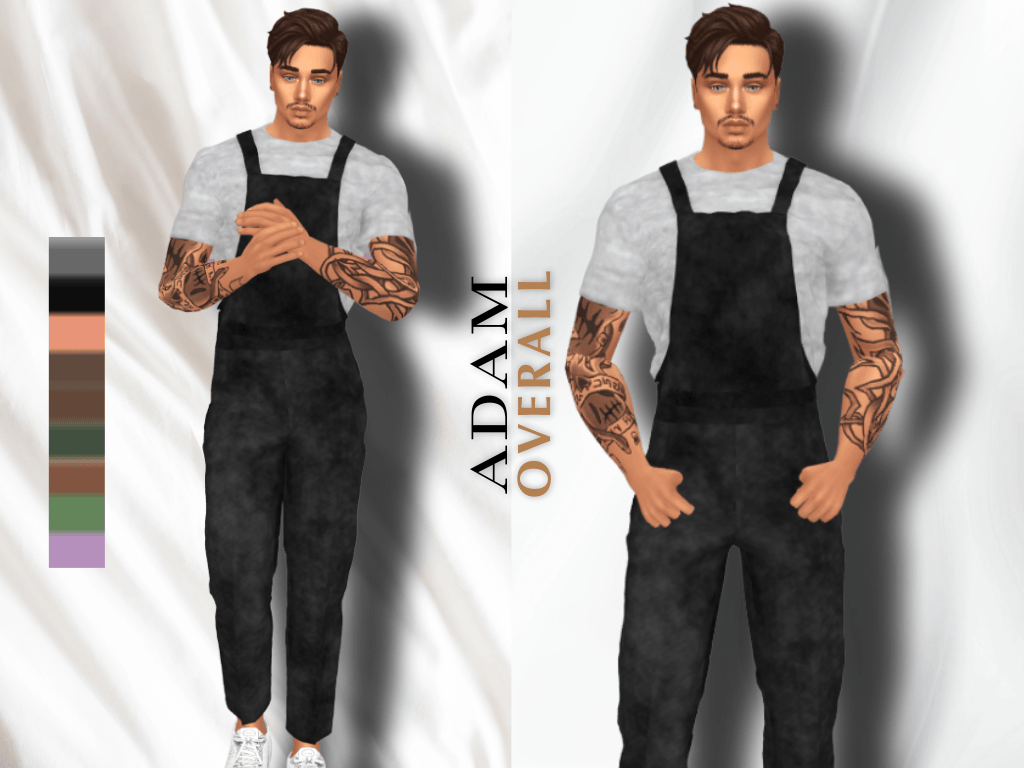 ADAM OVERALL - The Sims 4 Create a Sim - CurseForge
