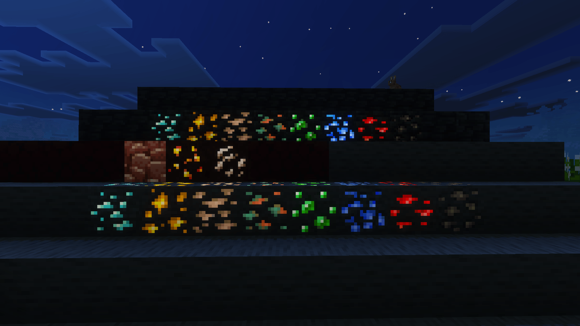 Asui's 3D Glowing Ores - Minecraft Bedrock Texture Packs - CurseForge