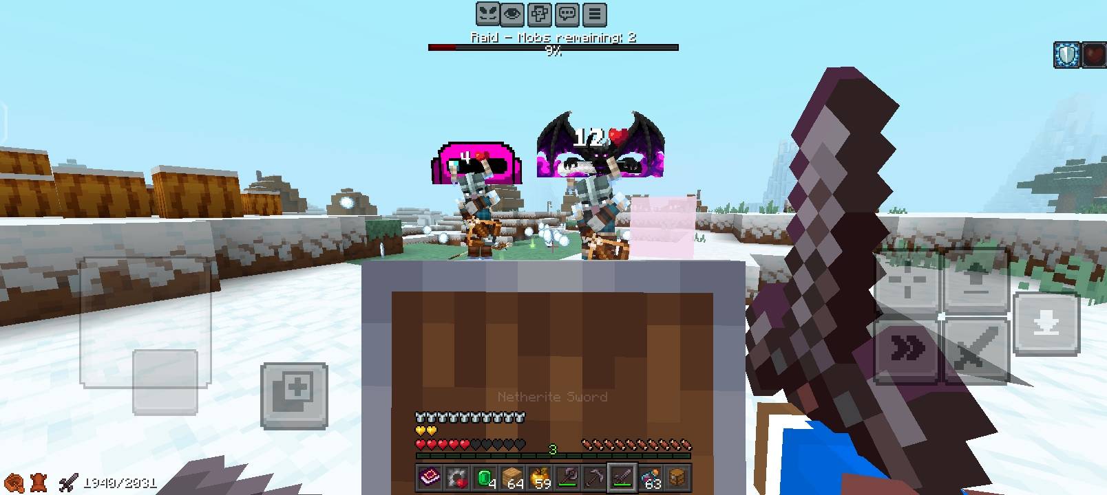 Customizable health bar | achievement friendly - Minecraft Bedrock ...