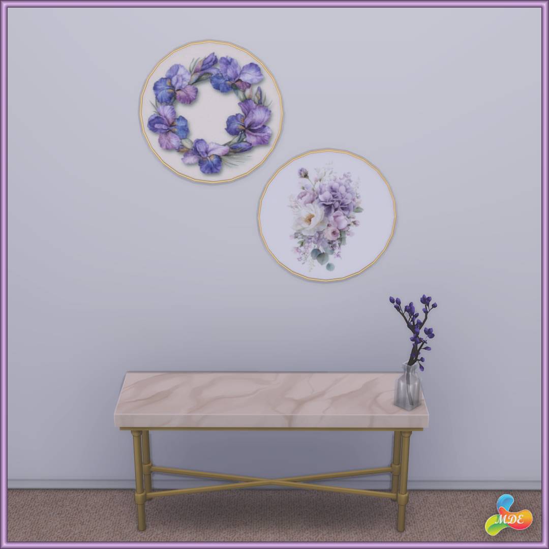 February Bloom – Wall Art Collection - Gallery - The Sims 4 Build / Buy ...