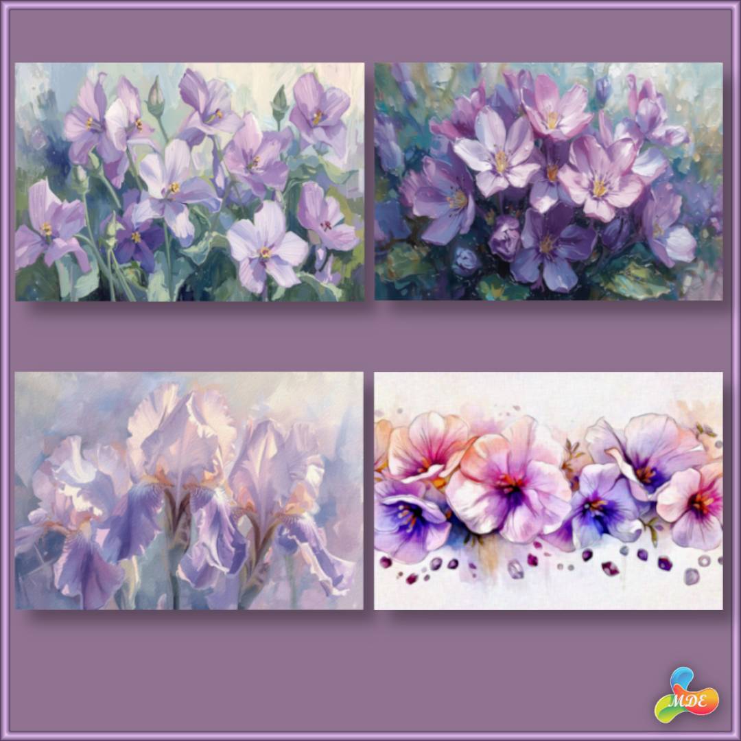February Bloom – Wall Art Collection - Gallery - The Sims 4 Build / Buy ...