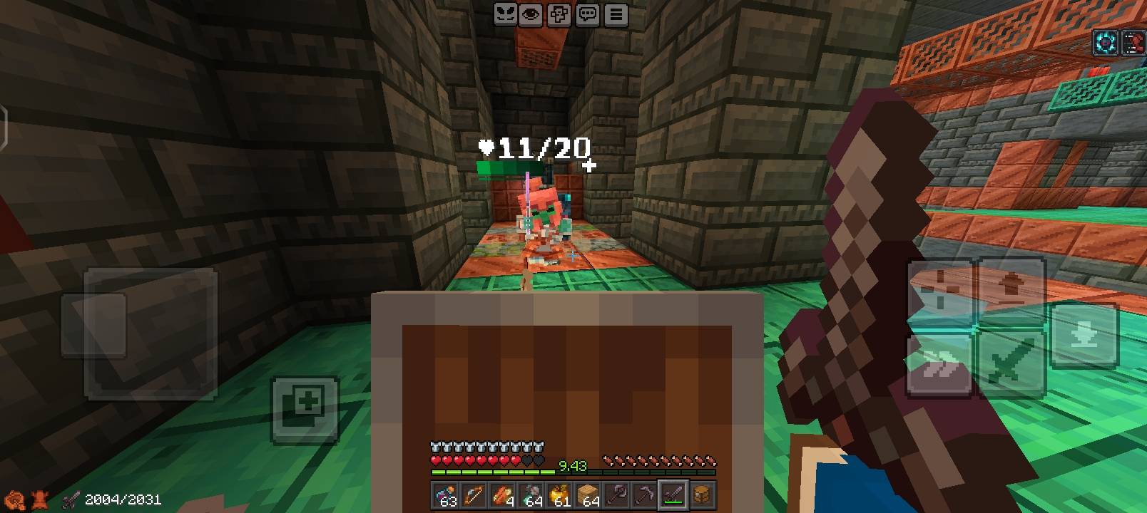 Customizable health bar | achievement friendly - Minecraft Bedrock ...